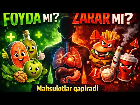 Foydali va zararli oziqalar. Azolar gapirganda nima der edi?