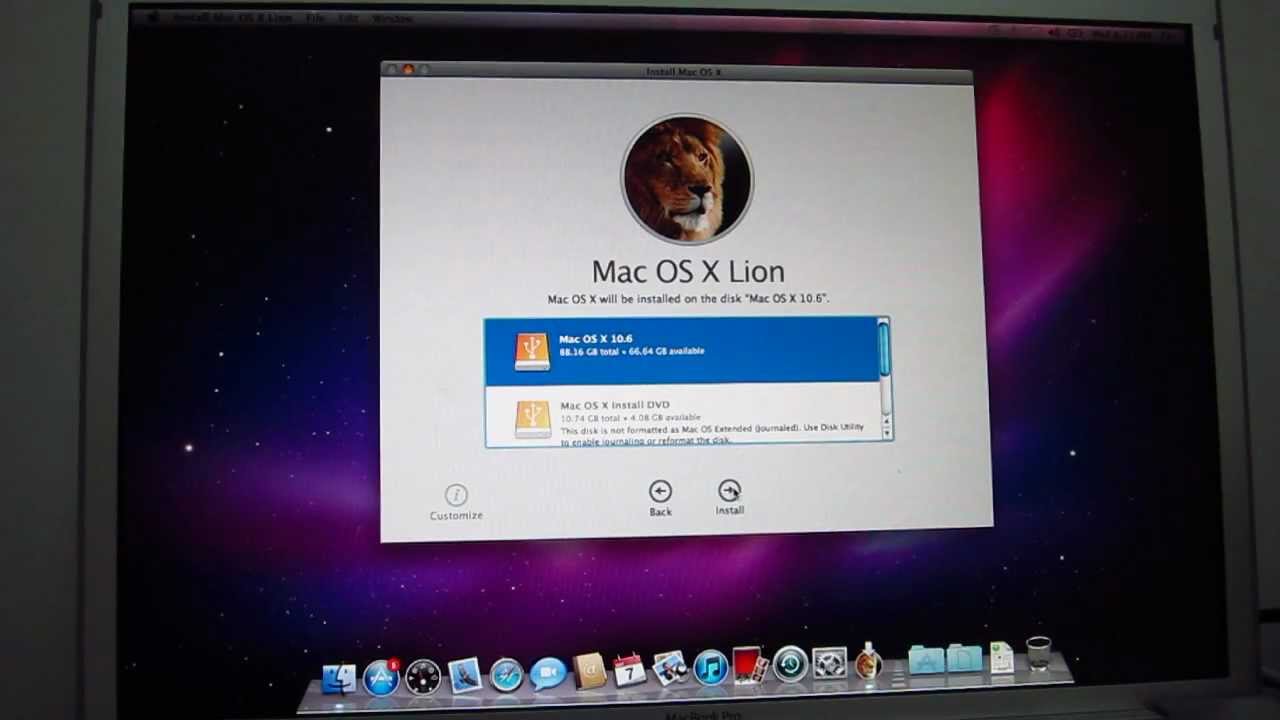 Tutorial#10 - ติดตั้ง Mac OS X Lion 10.7 - YouTube