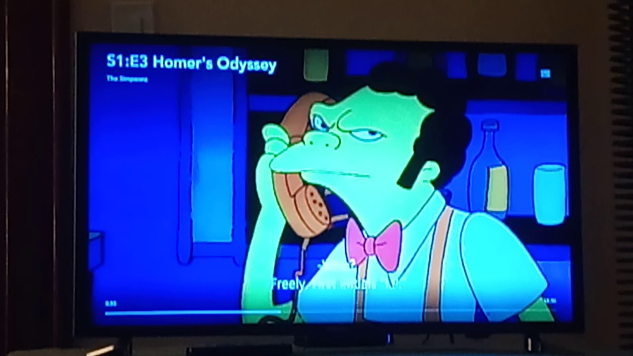 Bart Prank Calls Moe's Tavern (I.P Freely) - YouTube