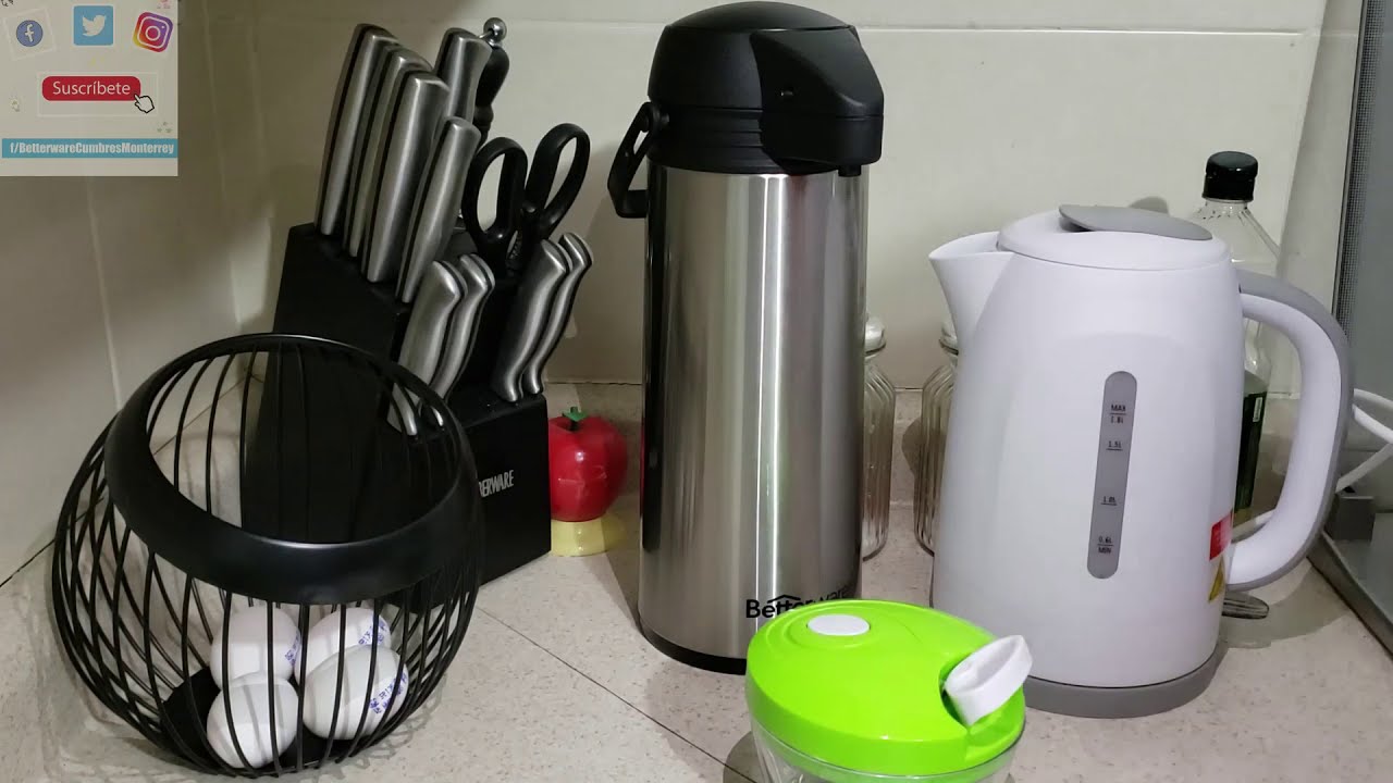 Jarra Calienta Fácil , Termo Max Betterware - YouTube