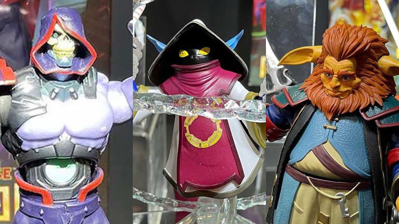 New masters of the Universe skeletek/ Skeletor and Orko and Gwildor 2 ...