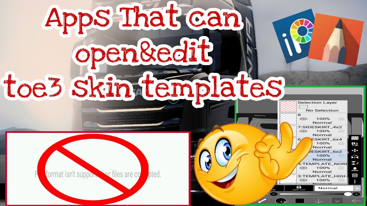 Mobile Apps that can open and edit PSD files (TOE3 skin templates for ...