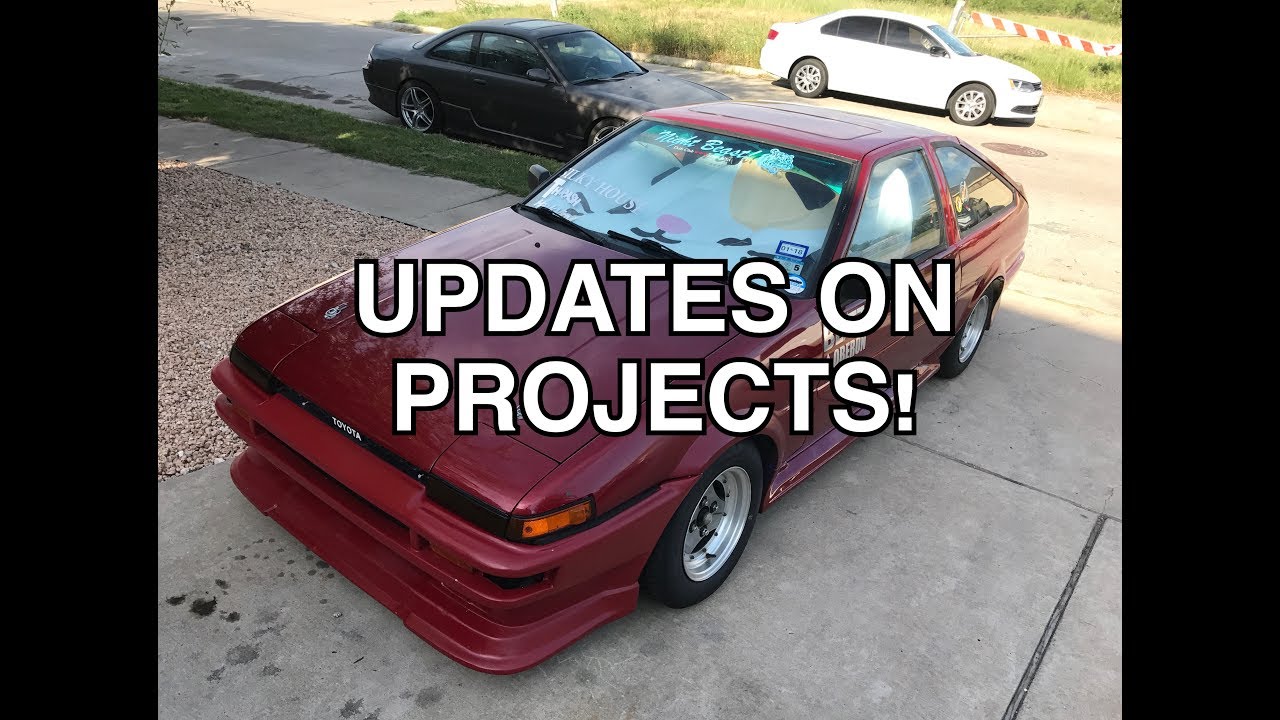 UPDATES ON THE PROJECTS - AE86 Engine Swap - YouTube