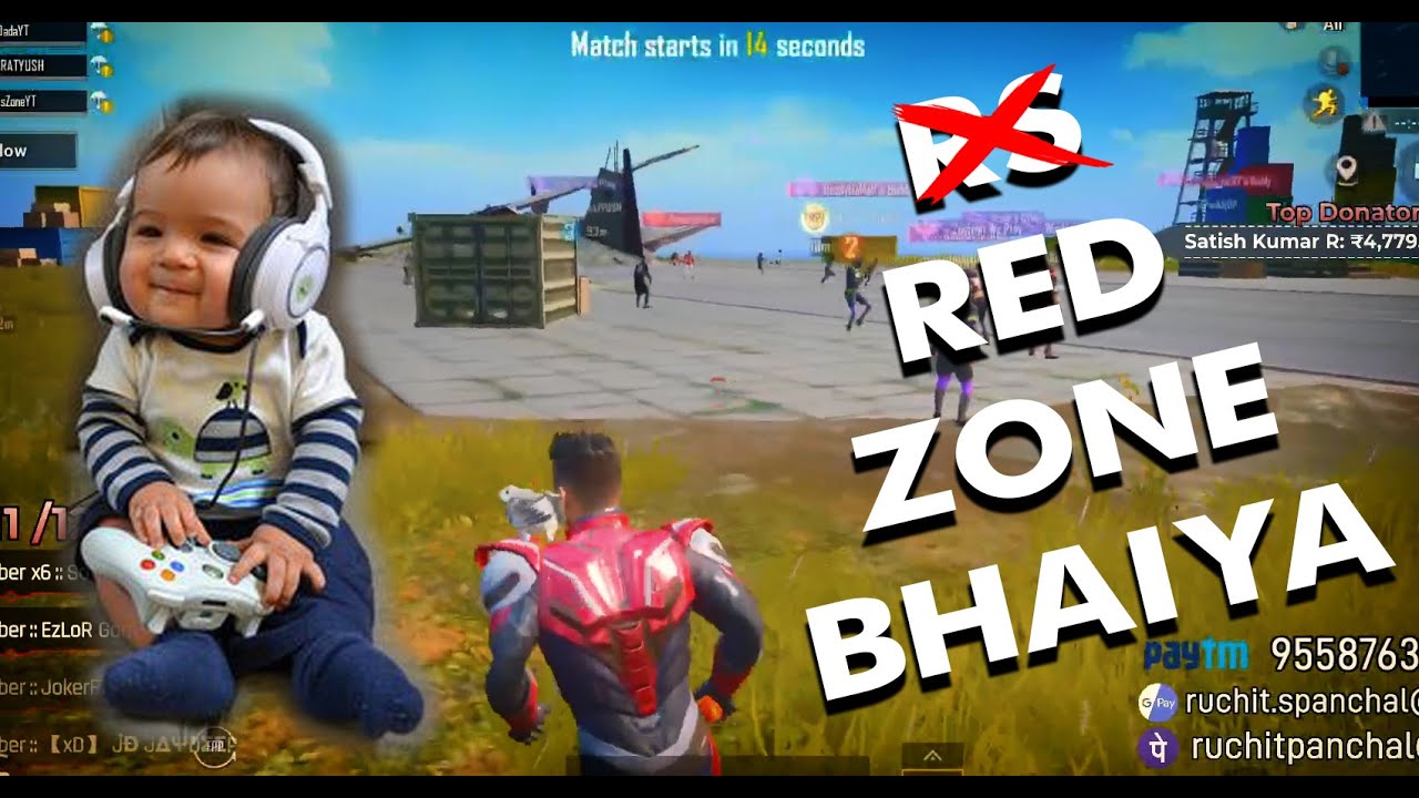 CUTE KID IN PUBG | TOO MUCH FUN || RS ZONE PUBG MOBILE FUNNY HIGHLIGHT ...