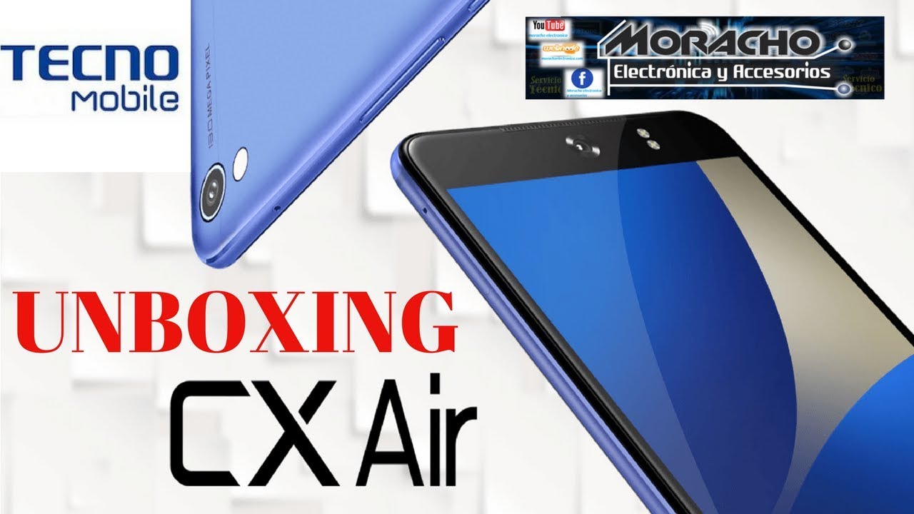 TECNO CX AIR Primeras Impresiones / Unboxing - YouTube