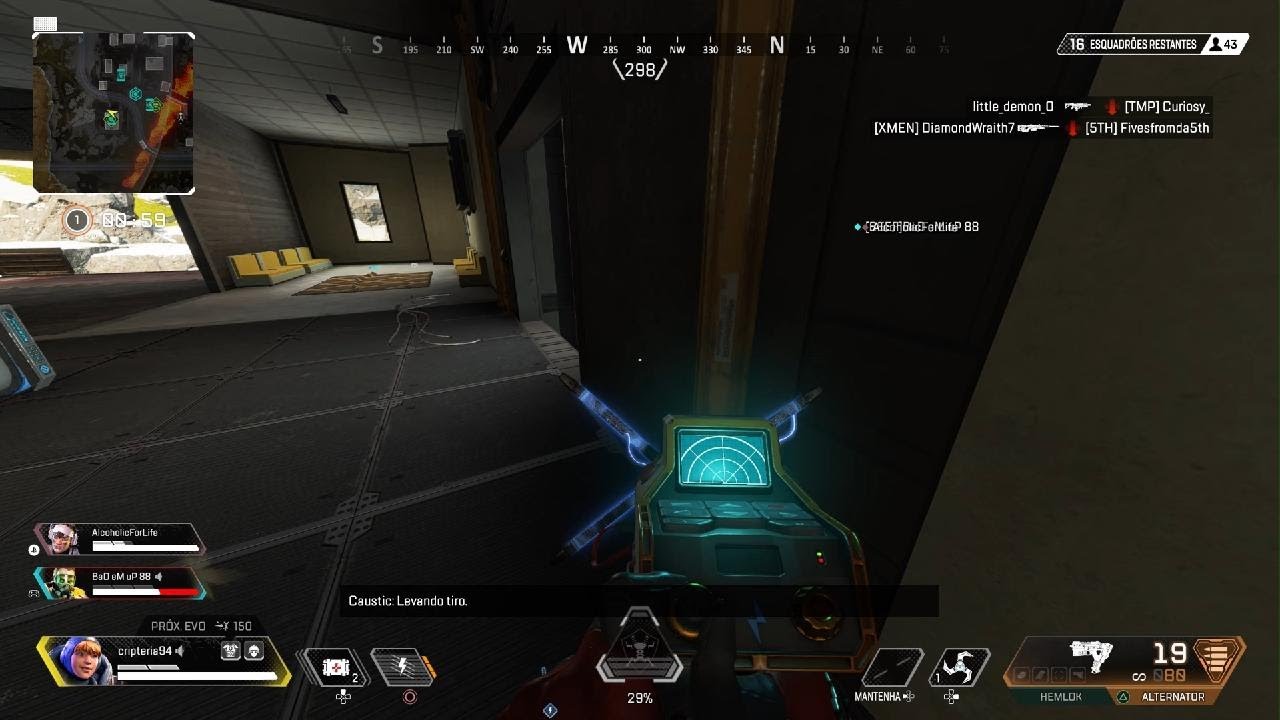 Apex Legends cripteria94 4 man squad - YouTube