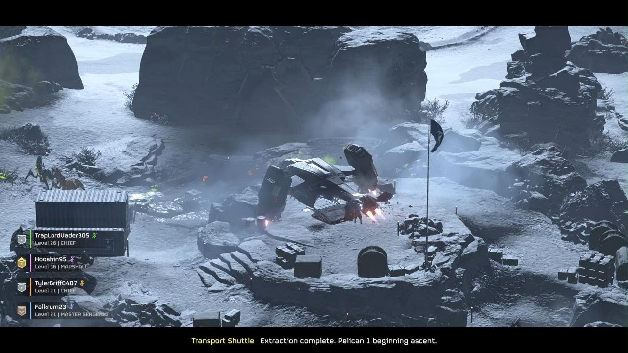 HELLDIVERS 2 Garron and Tyler Left Behind - YouTube