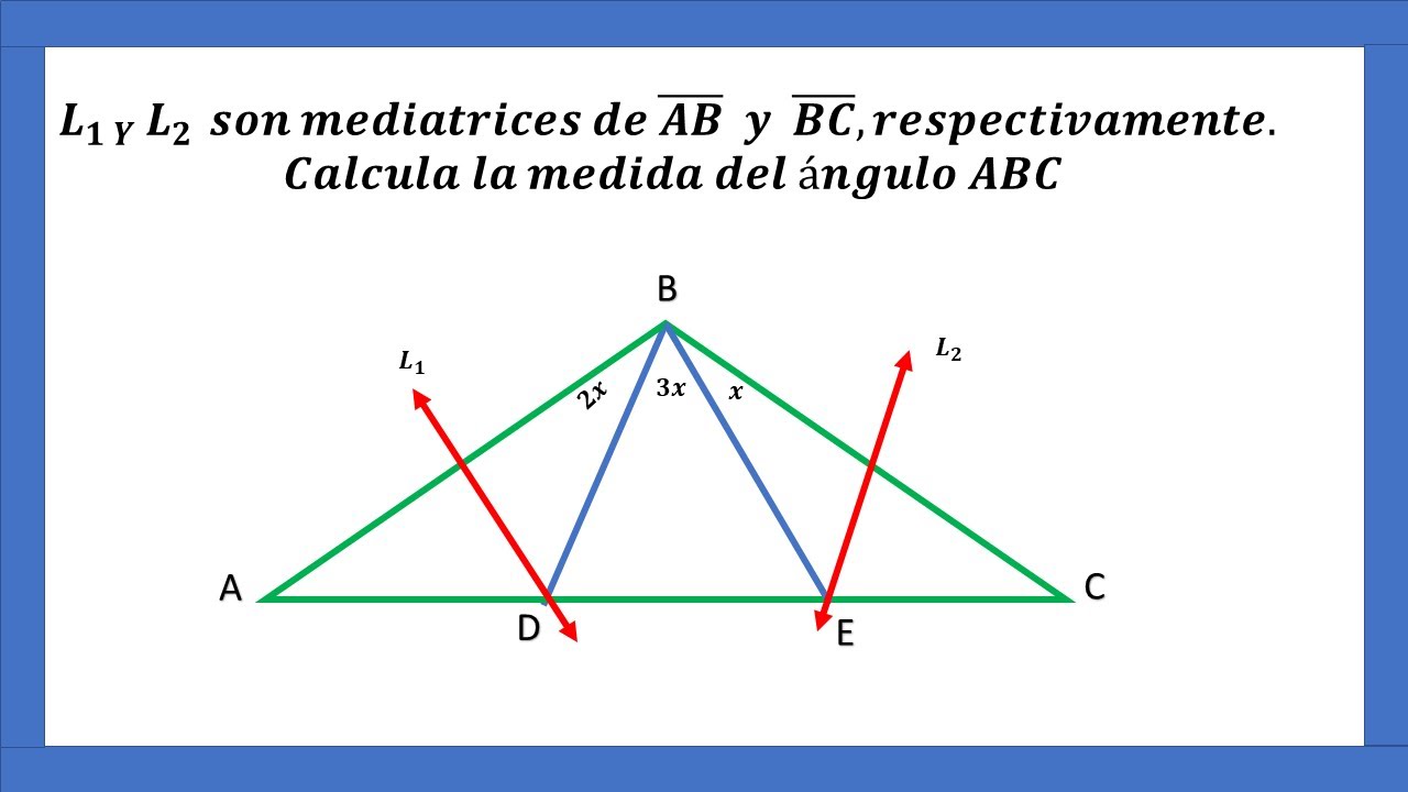 En este ejercicio encuentra el ángulo ABC - YouTube