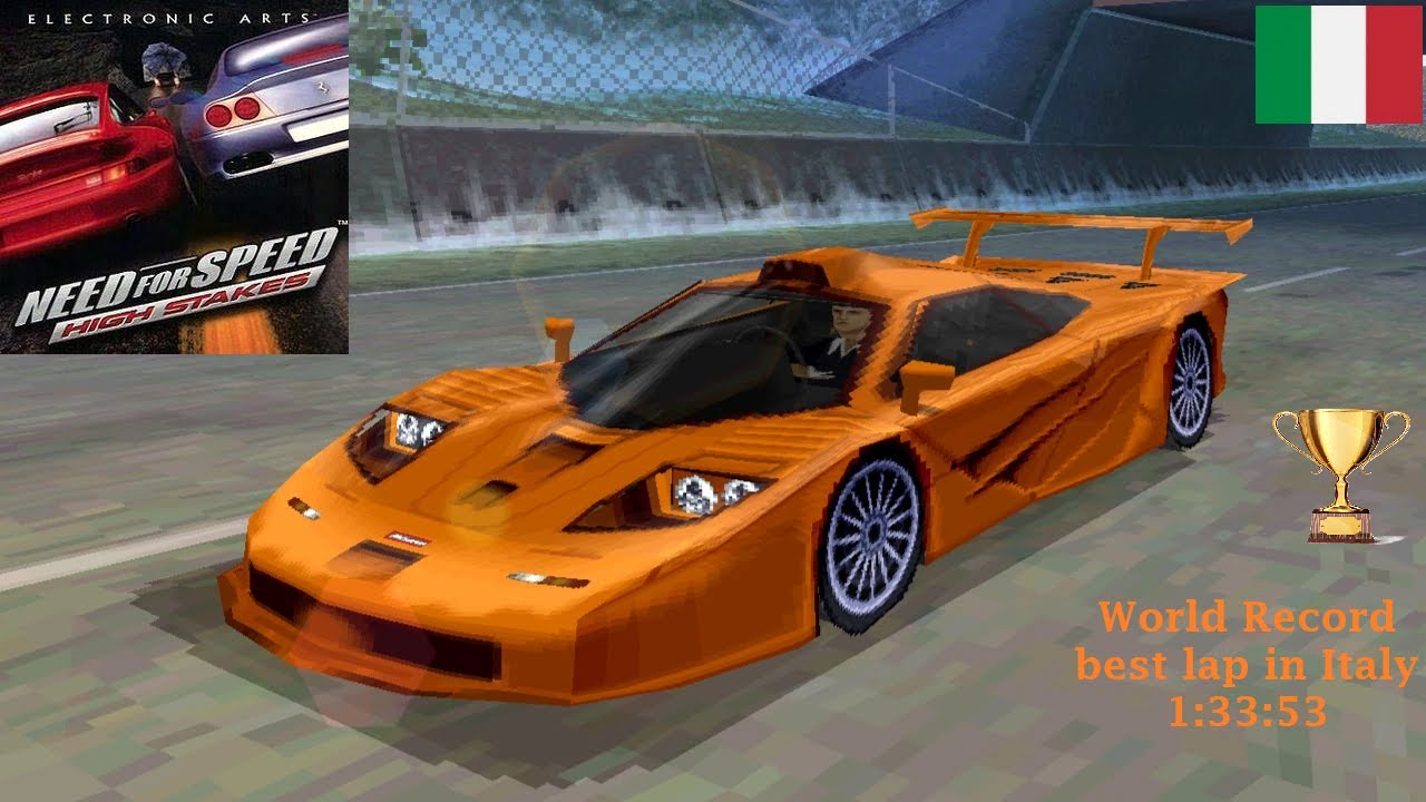 Need for Speed High Stakes my best lap World Record in Italy - YouTube