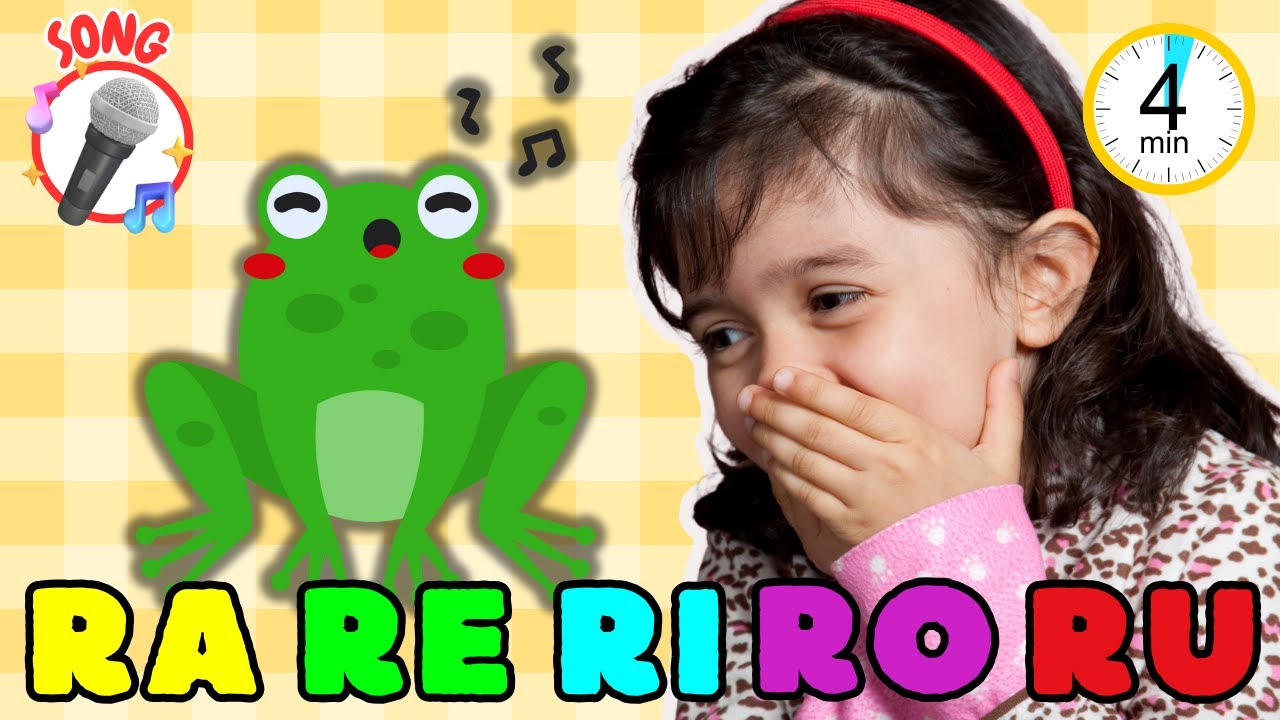 LETTERA R | SILLABE RA RE RI RO RU | CANZONE | VIDEO EDUCATIVO PER ...