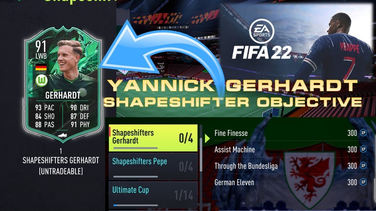 Fifa 22 | How To Complete The Shapeshifter Yannick Gerhardt Objective ...