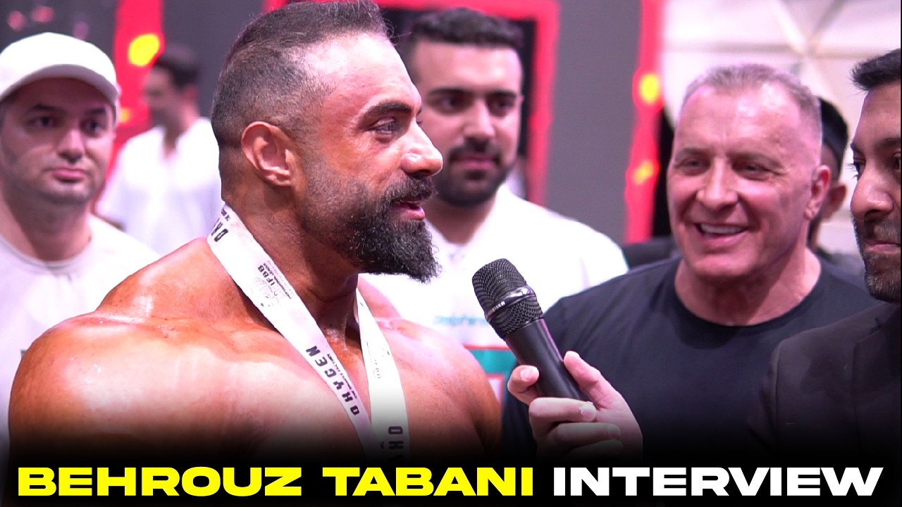🚨Behrouz Tabani REACTS To Dubai Pro WIN! "GET ME TO THE OLYMPIA!" - YouTube
