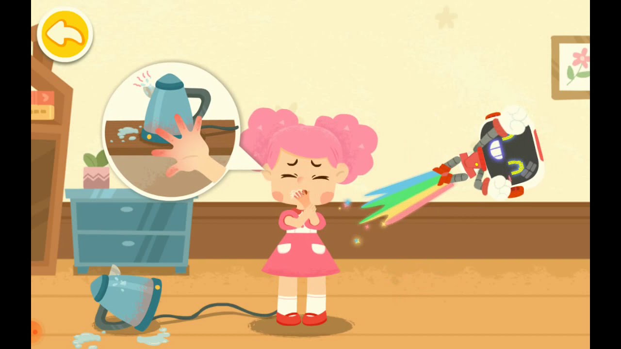 Learn First Aid With Robot! | Learning Safety For Kids | Gameplay's For ...