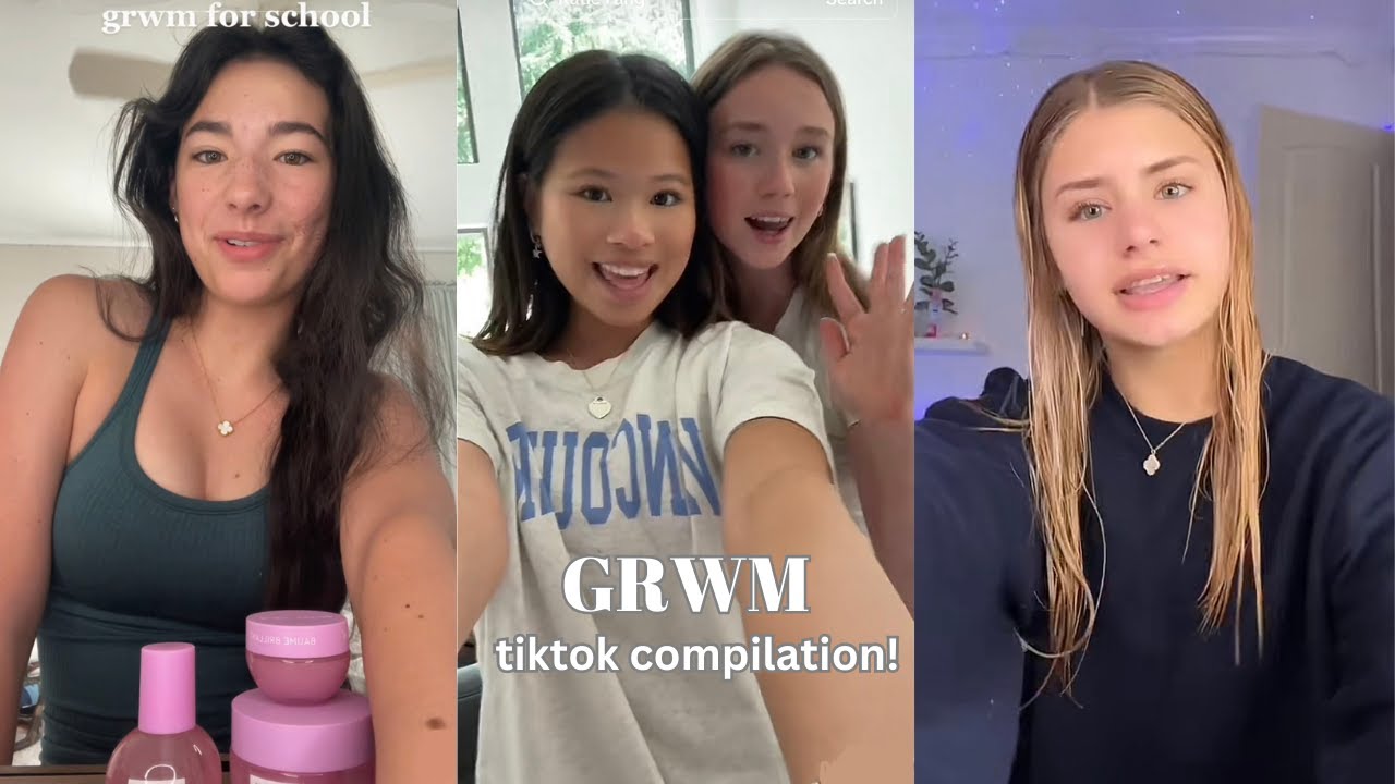 GRWM tik tok compilation #3 || #storytime #tiktok #trending - YouTube