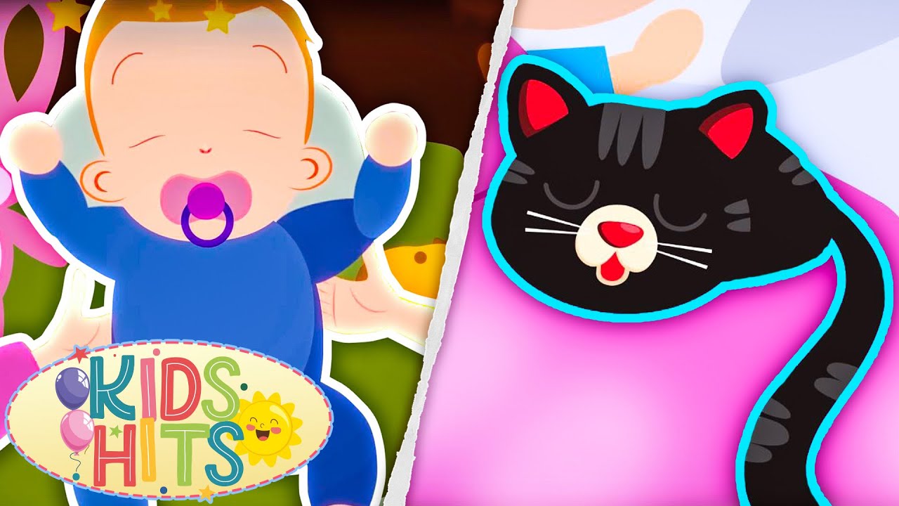 Kitten Lullaby + Baby Lullaby | Best Kids Songs & Nursery Rhymes | Kids ...
