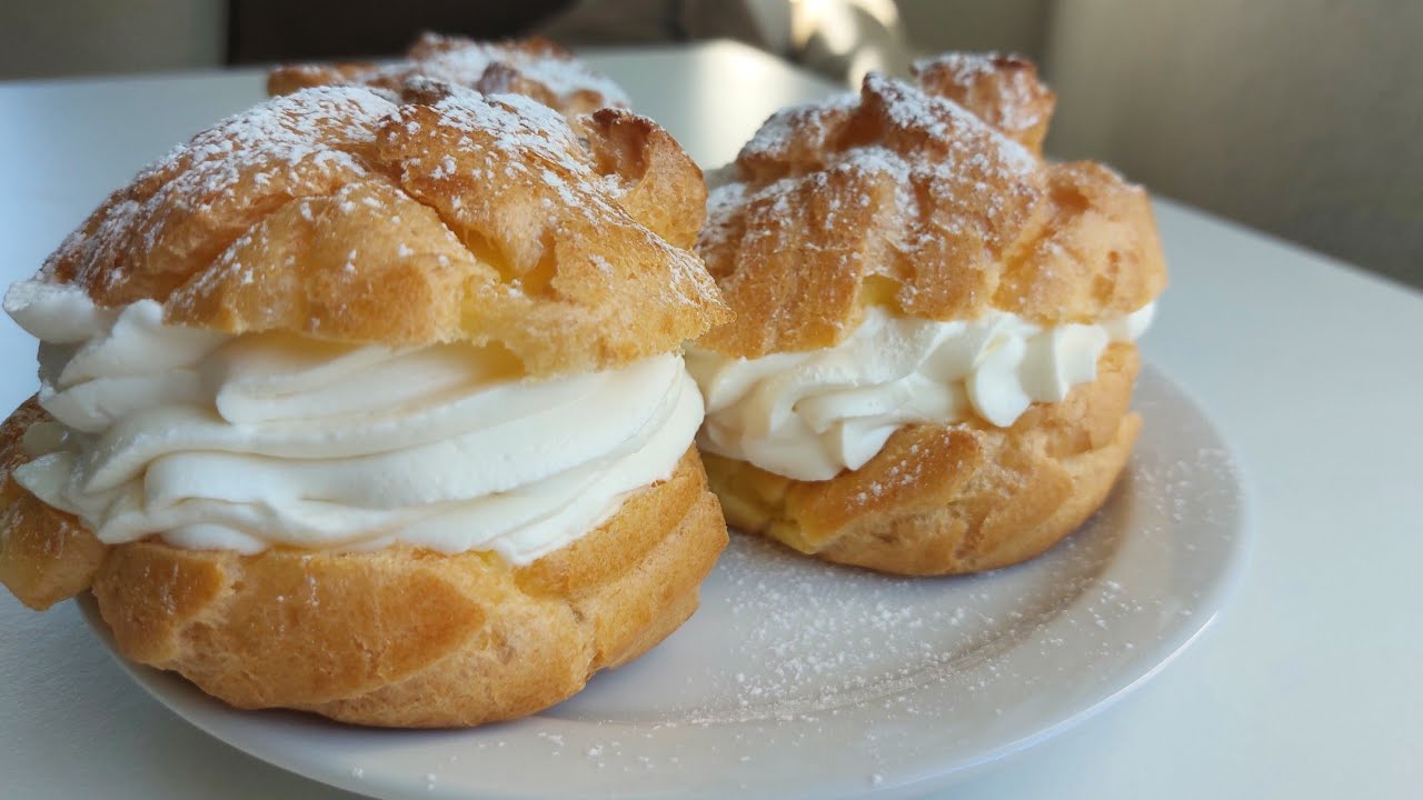 Princes krofne | Cream puffs - YouTube