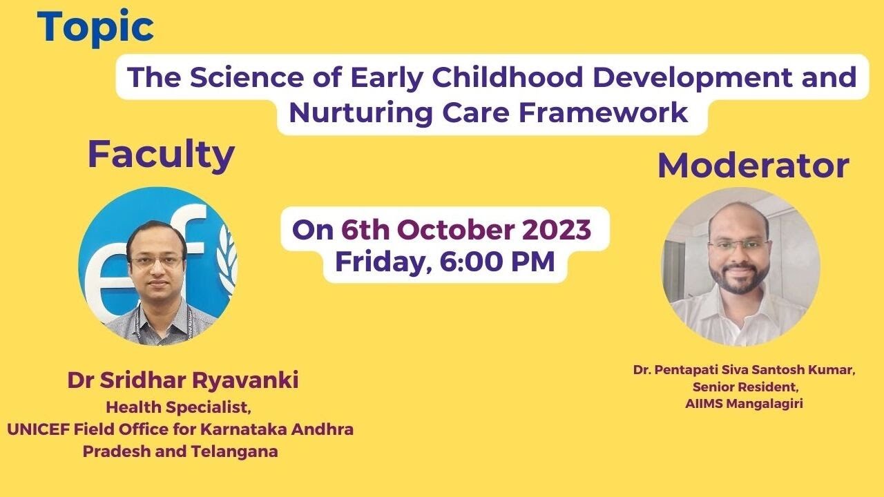 Lect #025: The science of early Childhood Development and Nurturing ...