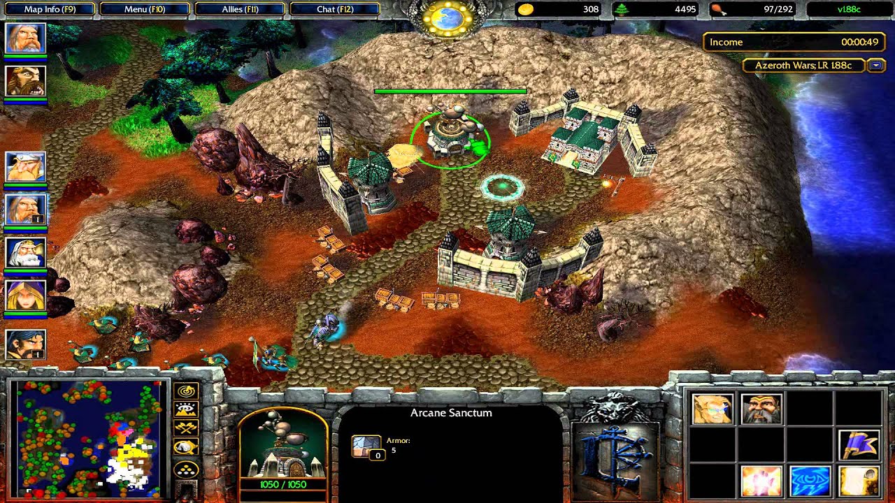 Warcraft 3 Azeroth Wars Episode 2 Part 1 - YouTube