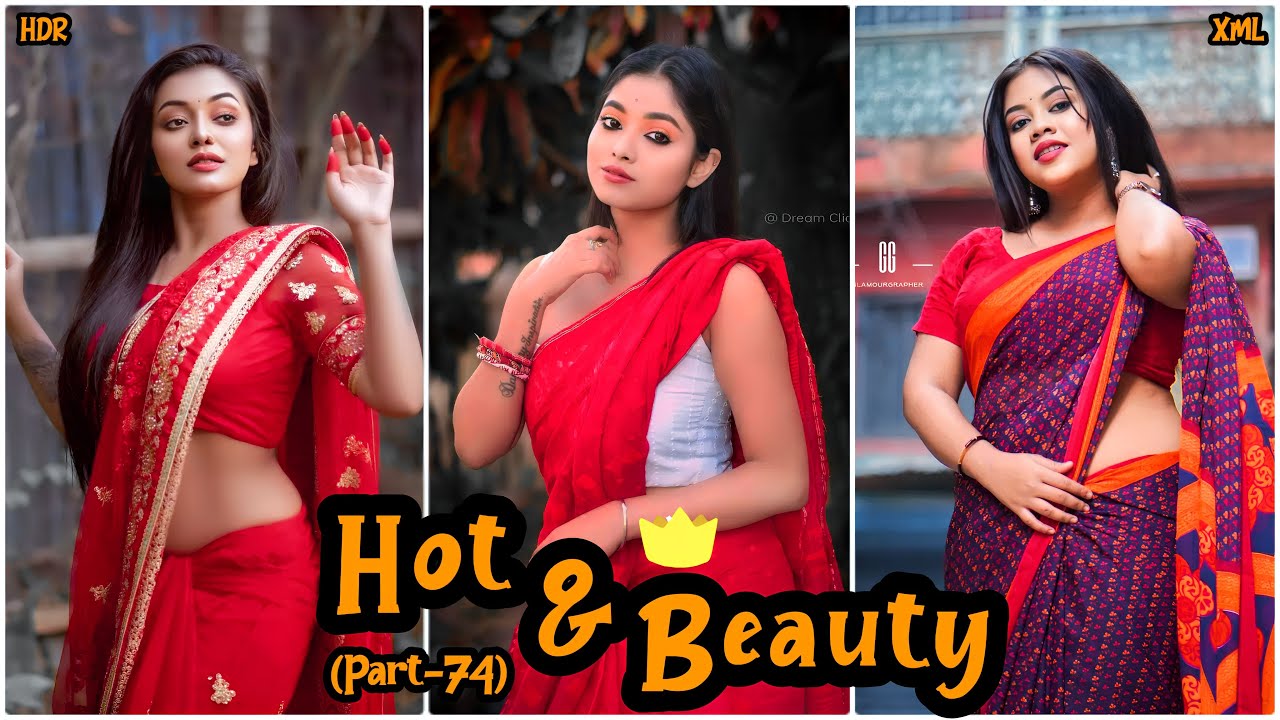 (Part-74) শাড়ী পড়া সুন্দরী মেয়েদের ভিডিও ! Best Shari Girls HDR ...