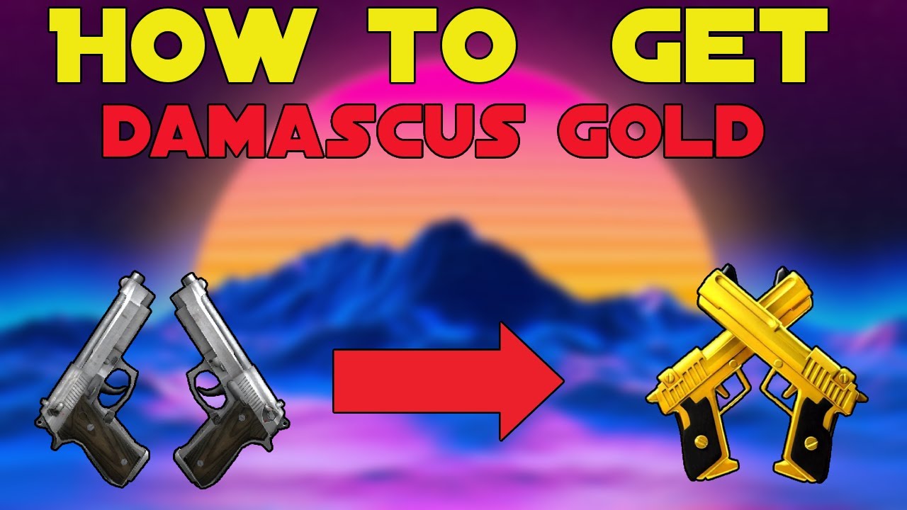 BEST WAY To Get DAMASCUS GOLD on ANY GUN [ROBLOX BAD BUSINESS] - YouTube
