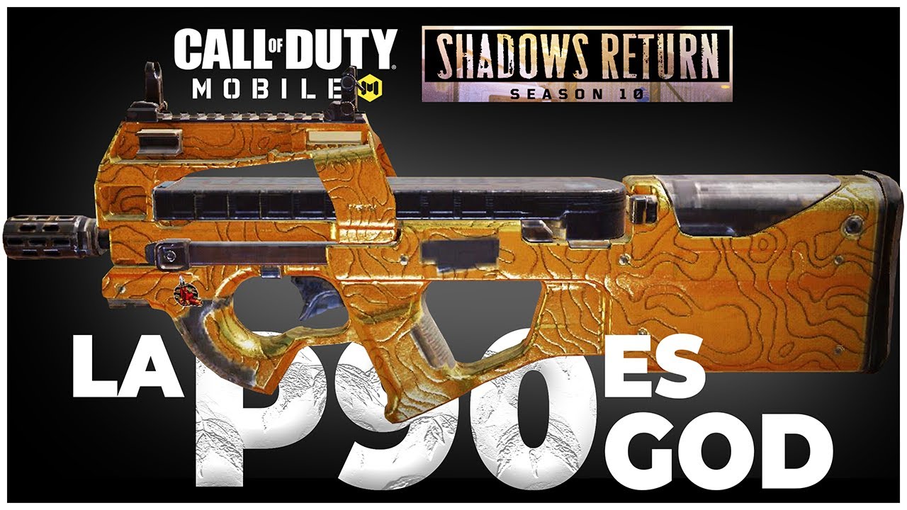 La P90 , el arma que acompaña al Meta | Cod mobile | La mejor clase de ...