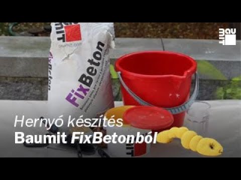 Baumit FixBetonból Hernyó
