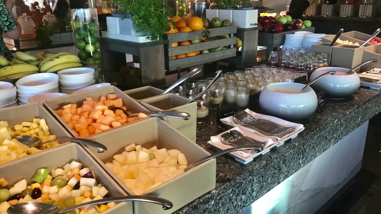 Breakfast Buffet @ InterContinental London The O2 - YouTube