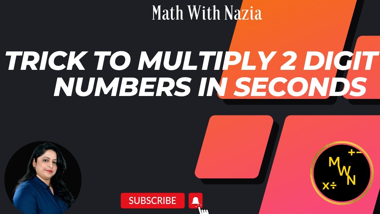Trick To Multiply 2 digit Number In Few Seconds Short Trick For Trick To Multiply 2 digit Number In Few Seconds Short Trick For