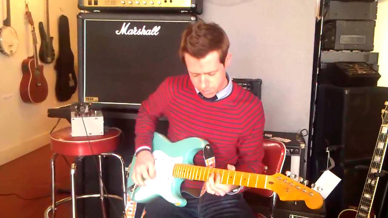 Patrick Harkins of Fondren Guitar & my 4 tube amp - YouTube