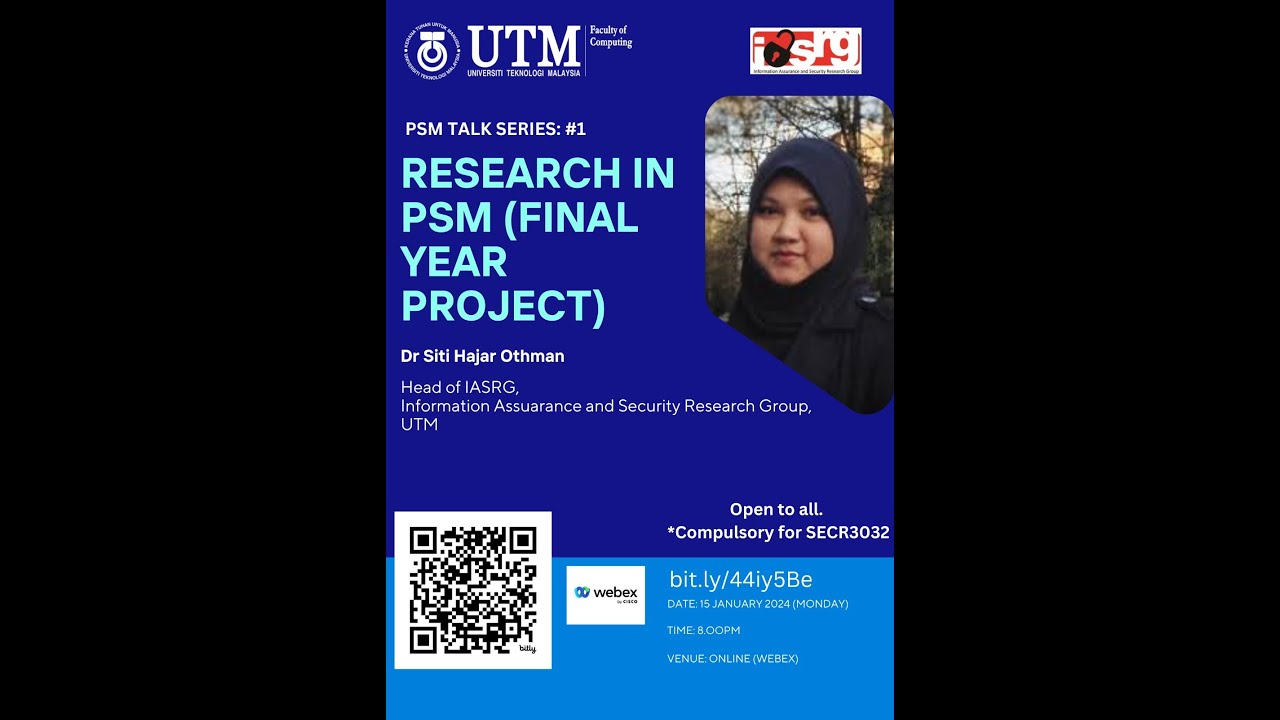 PSM TALK #1: RESEARCH IN PSM - YouTube