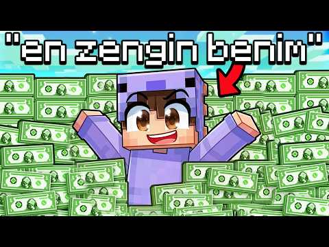 Minecraft Sunucusunun EN ZENGİN OYUNCUSU OLDUM