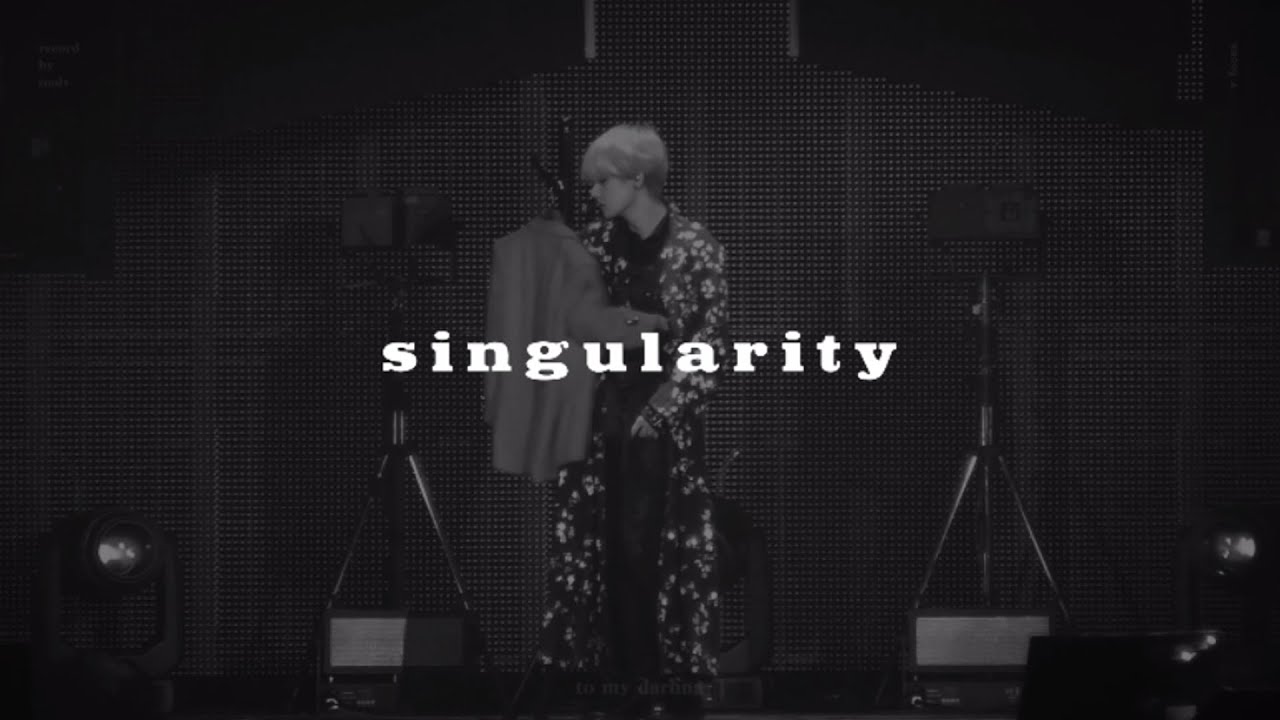 ON THE STAGE : SINGULARITY BTS V FOCUS FANCAM - YouTube