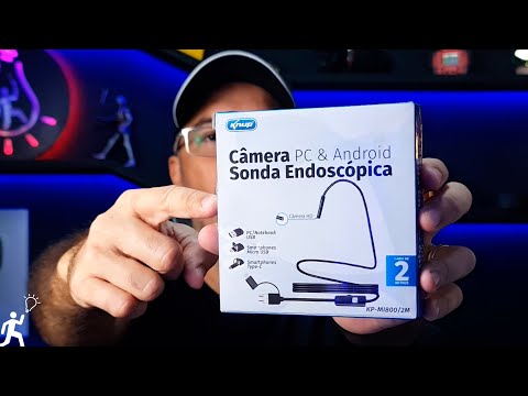 CÂMERA SONDA ENDOSCÓPICA PARA PC E CELULAR (BOROSCÓPIO)