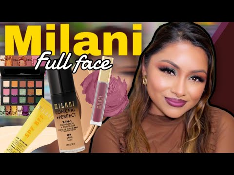 FULL FACE USING MILANI COSMETICS | DRUGSTORE MAKEUP TUTORIAL
