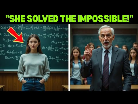 Teacher Publicly Challenges Quiet Girl — She Solves the Equation That Stuns the Class ...