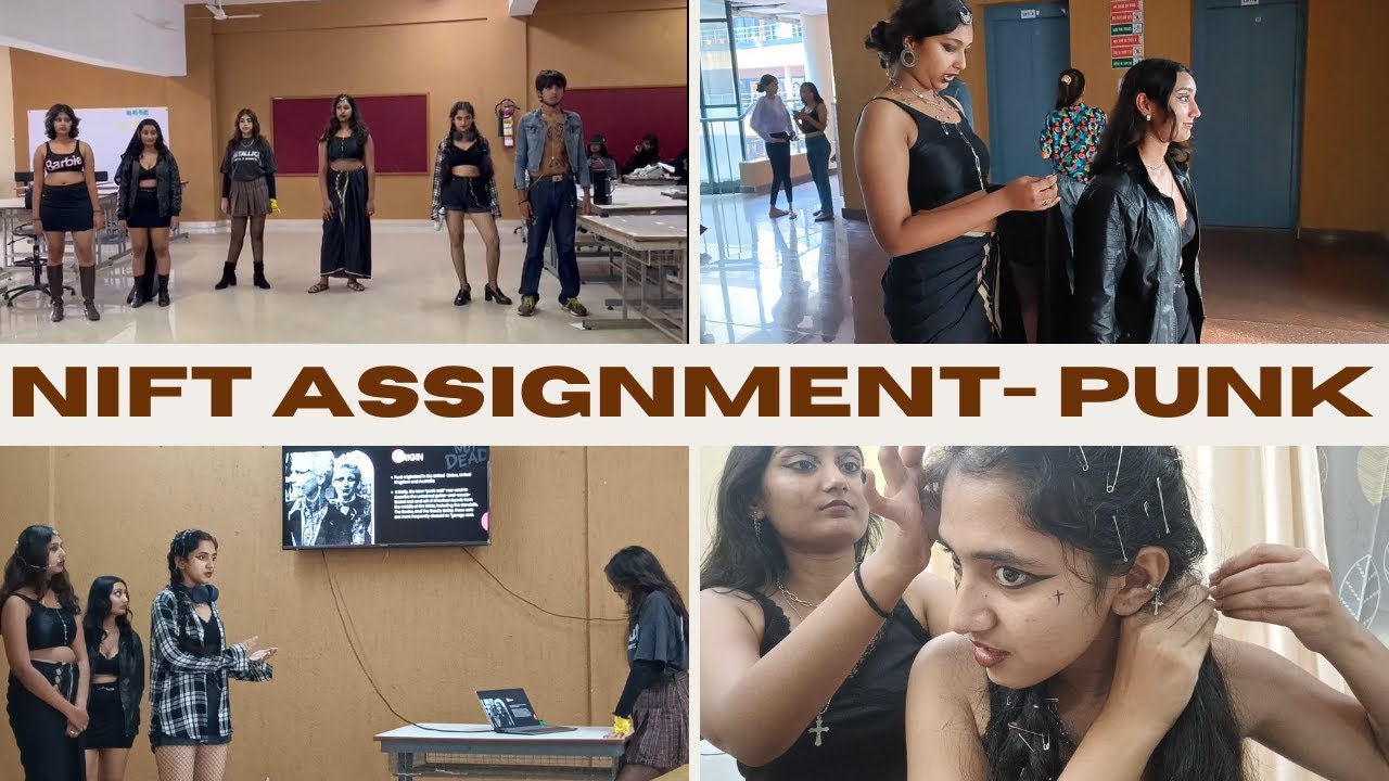 NIFT Assignment- PUNK - YouTube