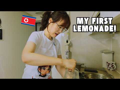 North Korean Defector Makes American Lemonade for Her Mom   🇺🇸