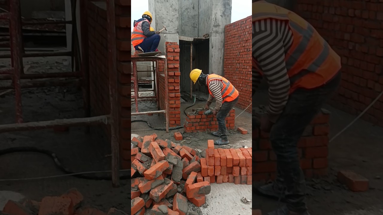 Brick remove #sylhetichannel #bangladesh #construction - YouTube