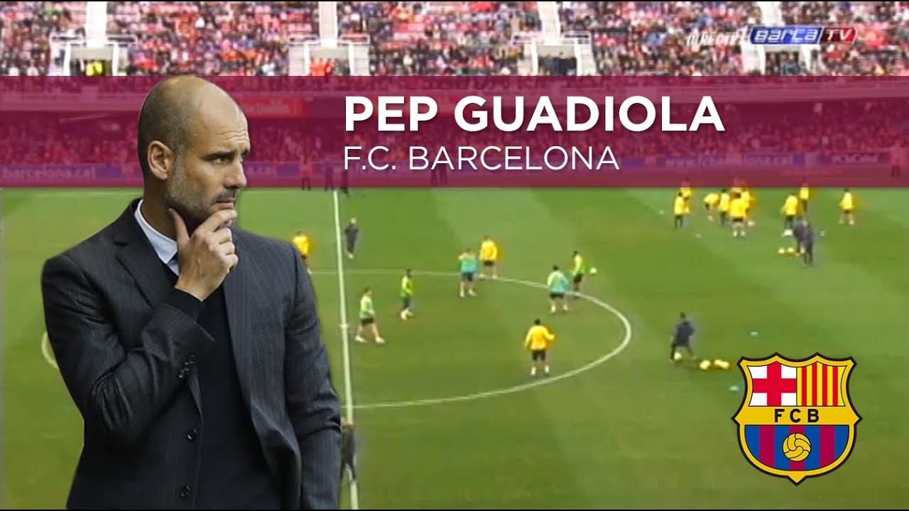 Rondo Posicional 4vs4 + 3, F.C. Barcelona de Guardiola - YouTube