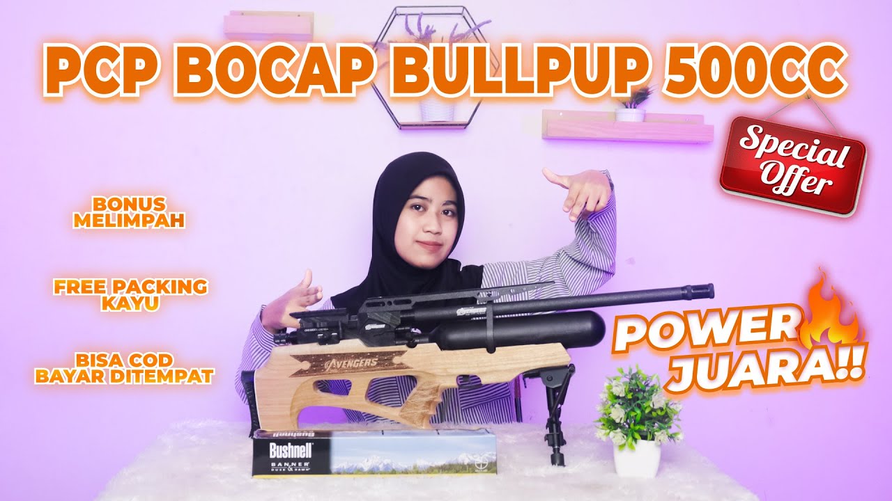 ULAS SPESIFIKASI PCP BOCAP BULLPUP TERBARU‼️ HARGA MURAH AKURASI MANTAP ...