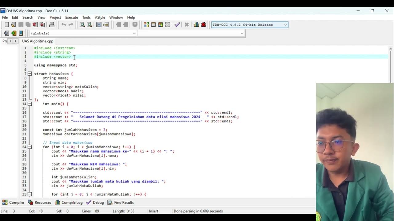 Tugas UAS Algoritma - YouTube