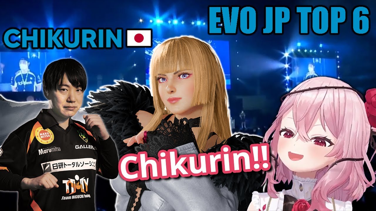 Rosemi Commentary: Tekken 8 | EVO Japan | Top 6 - All Chikurin(Lili ...