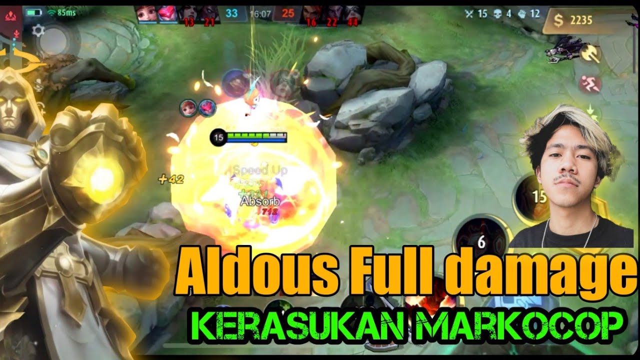 Aldous full damage gameplay 2023/BukanMarkocop - YouTube
