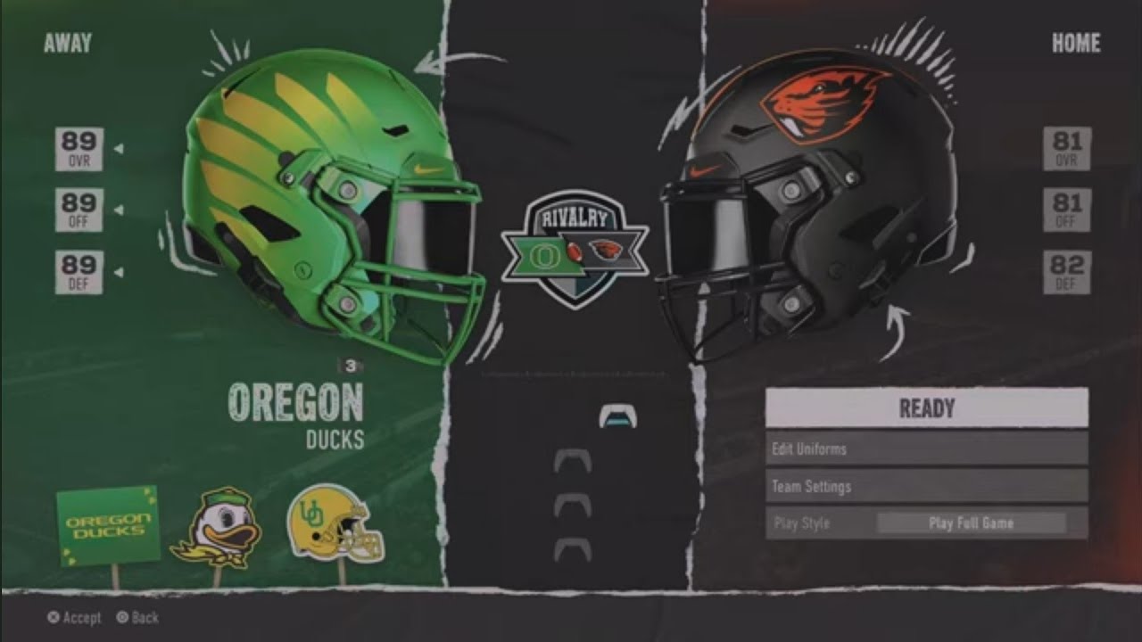 #3 Oregon V Oregon State WEEK 3 YEAR 1 - YouTube