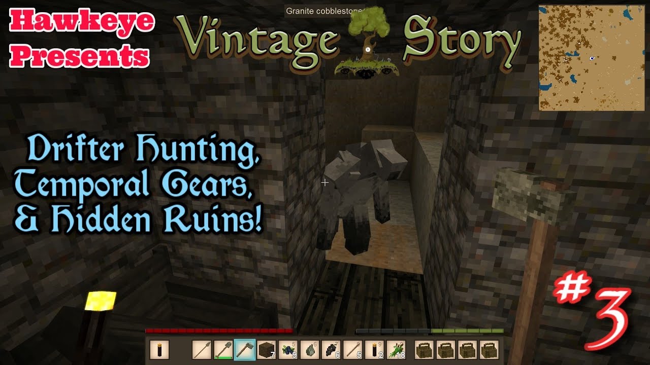 Vintage Story #3: Drifter Hunting, Temporal Gears, & Hidden Ruins ...