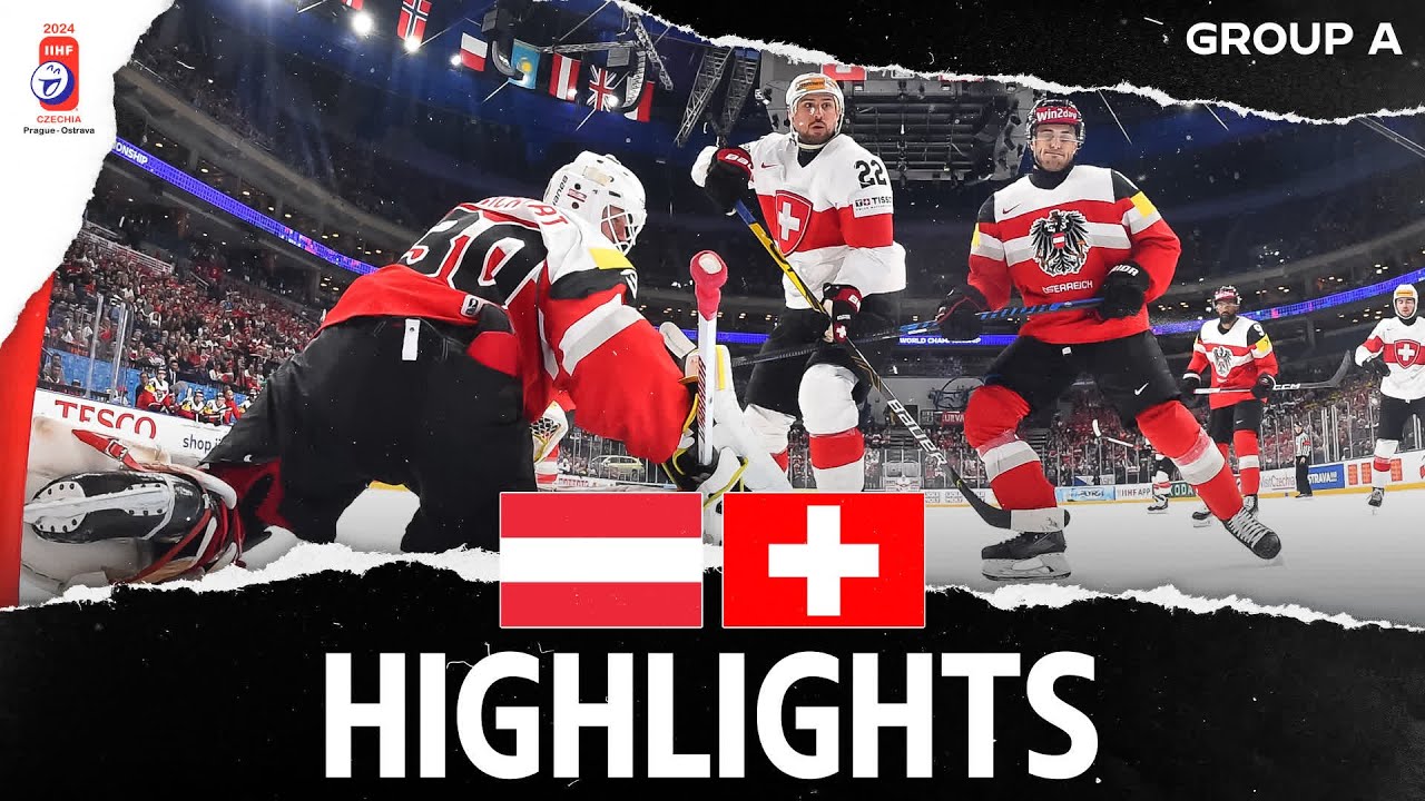 Highlights | Austria vs. Switzerland | 2024 #MensWorlds - YouTube