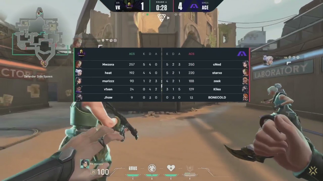 VIVO KEYD vs ACEND - Map 2 BIND - VALORANT Champions Berlin - YouTube