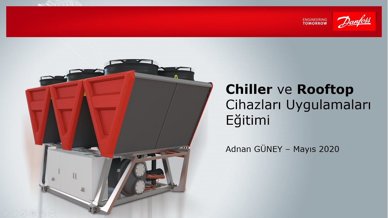 Danfoss Chiller ve Rooftop cihazları uygulamaları eğitimi - YouTube