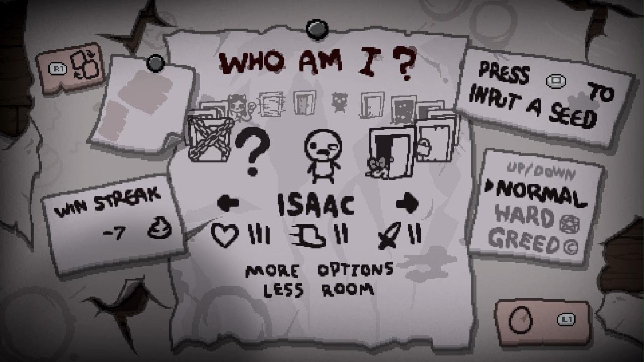 The Binding of Isaac tainted character unlock plus gameplay - YouTube