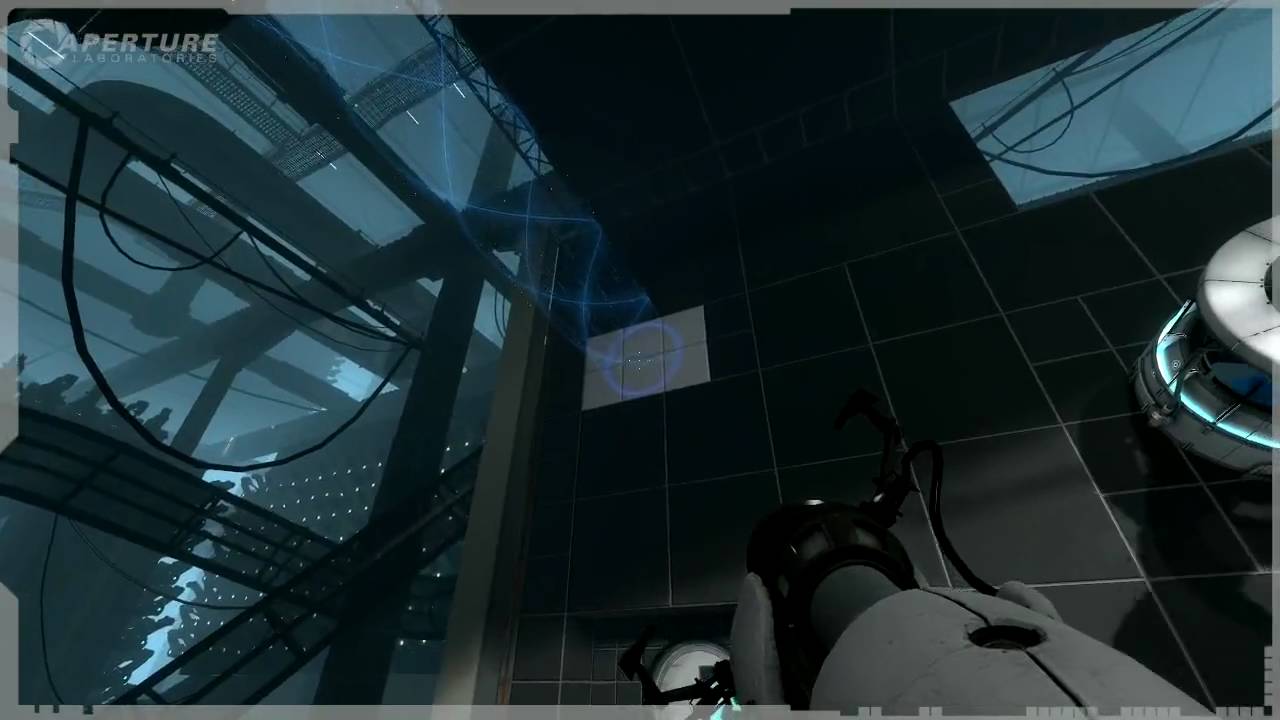 Portal 2 Footage from Gamescom -- Repulsion Gel - YouTube